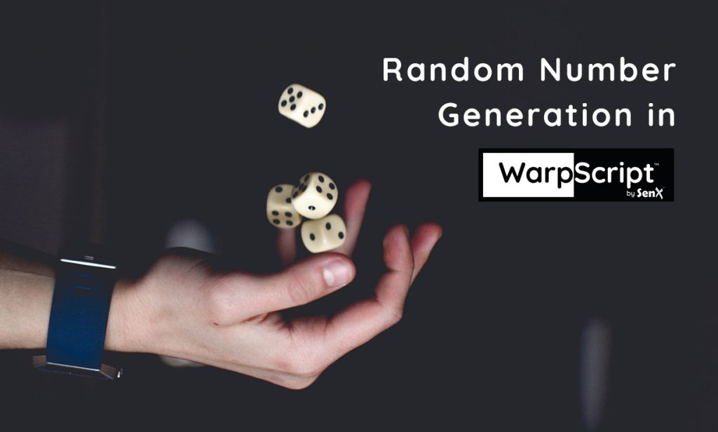 Random Number Generation in WarpScript - SenX
