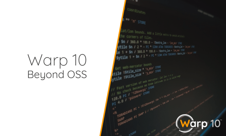 Warp 10 beyond OSS - SenX