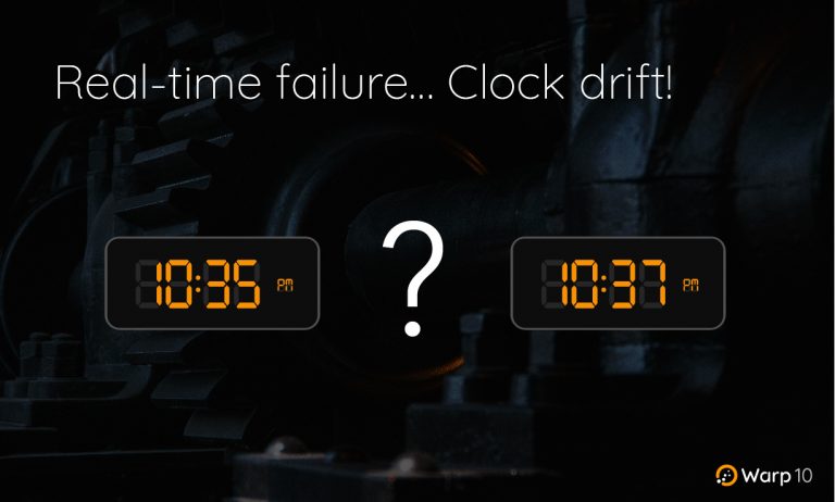 Real-time failure... Clock drift! - SenX
